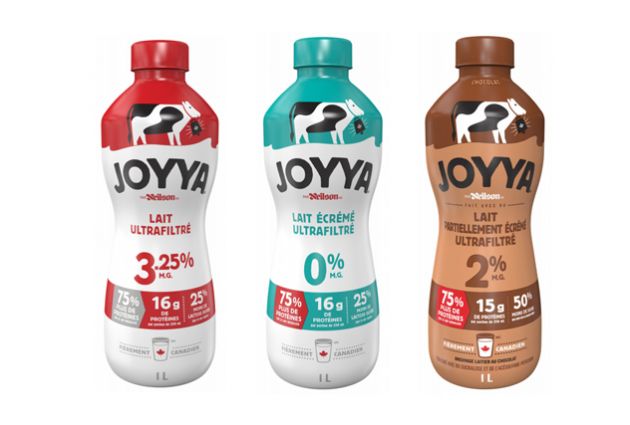JOYYA – Lancement, d’un lait ultrafiltré 100 % canadien offrant 75 % ...